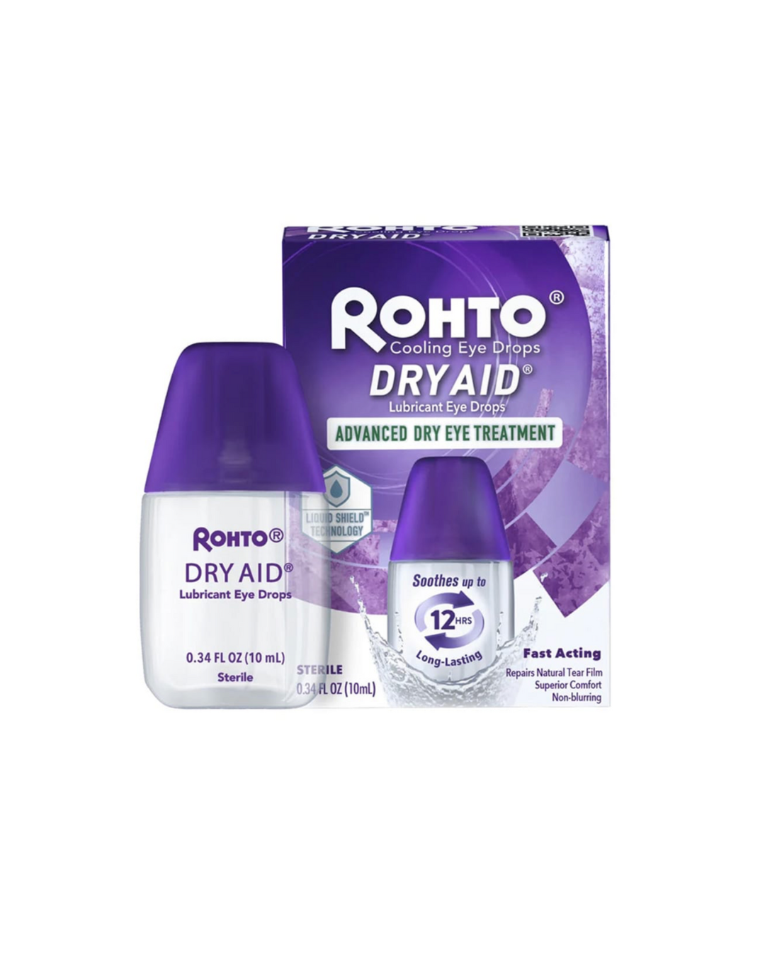 Rohto Dry Aid Eye Drops | Long-Lasting Dry Eye Relief | Illume NZ ...